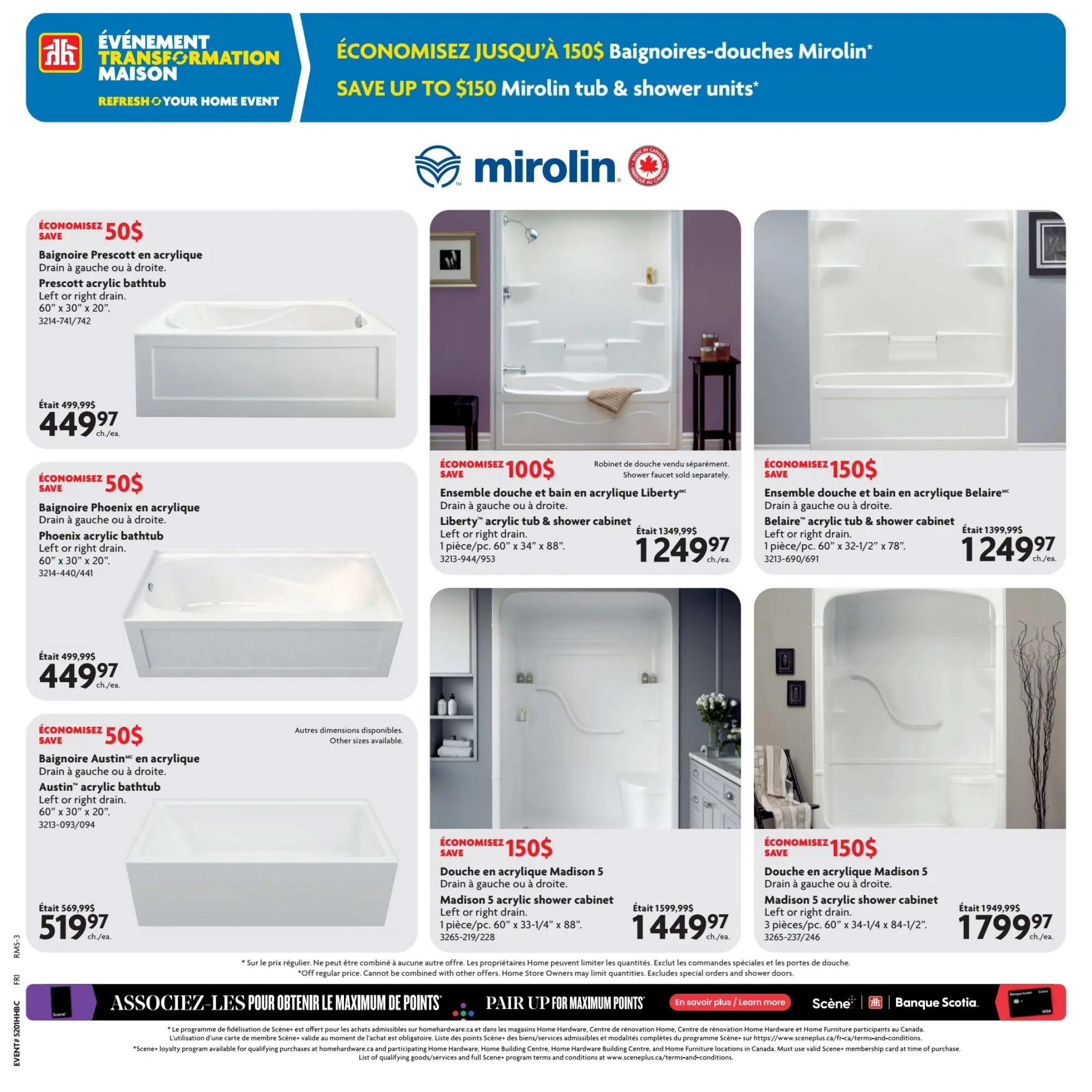 Home Hardware - Quebec - Building Centre Flyer from Jan 15th to Jan ...