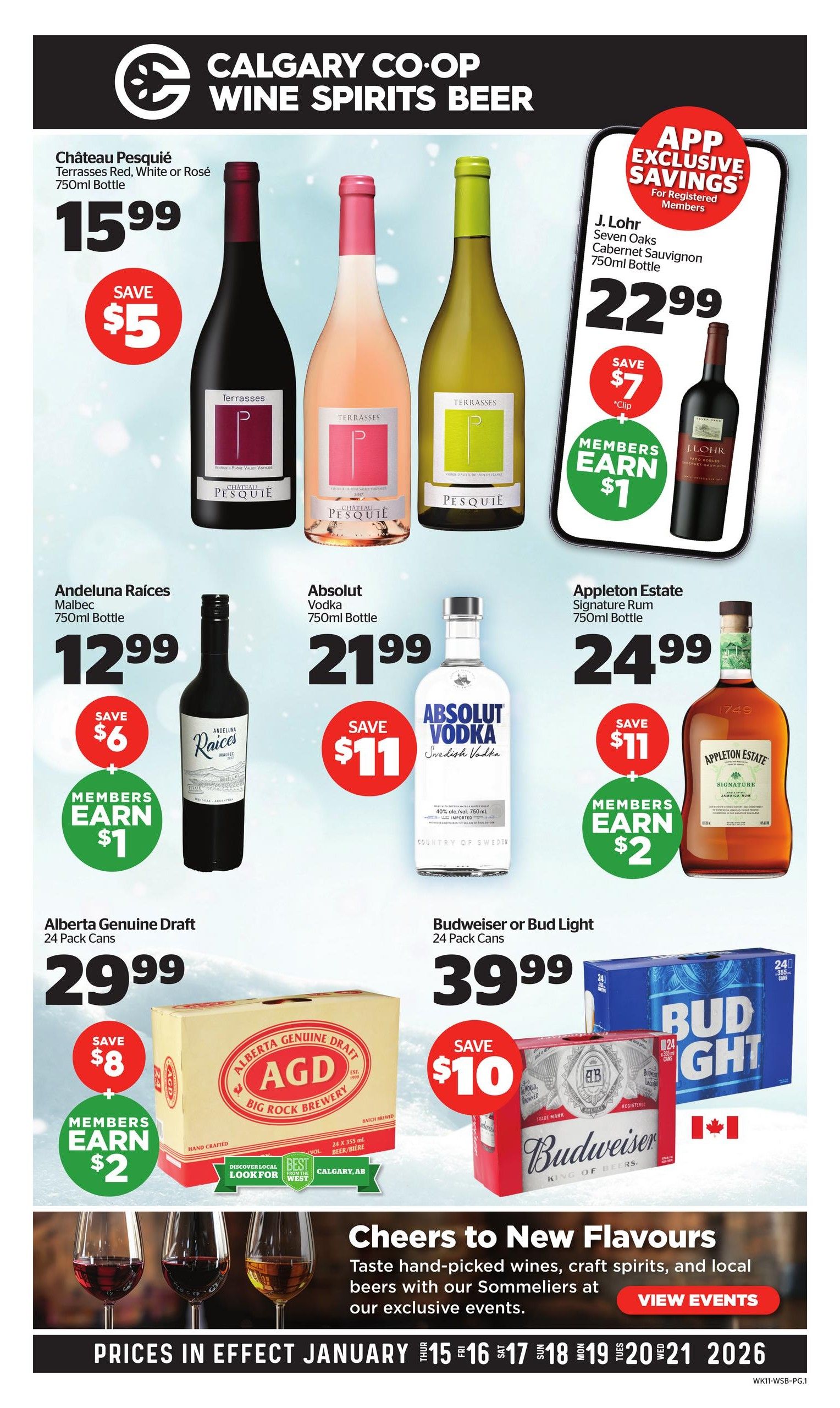 Calgary Co-op - Wine Spirits Beer Flyer from Jan 15th to Jan 21st 2026 ...