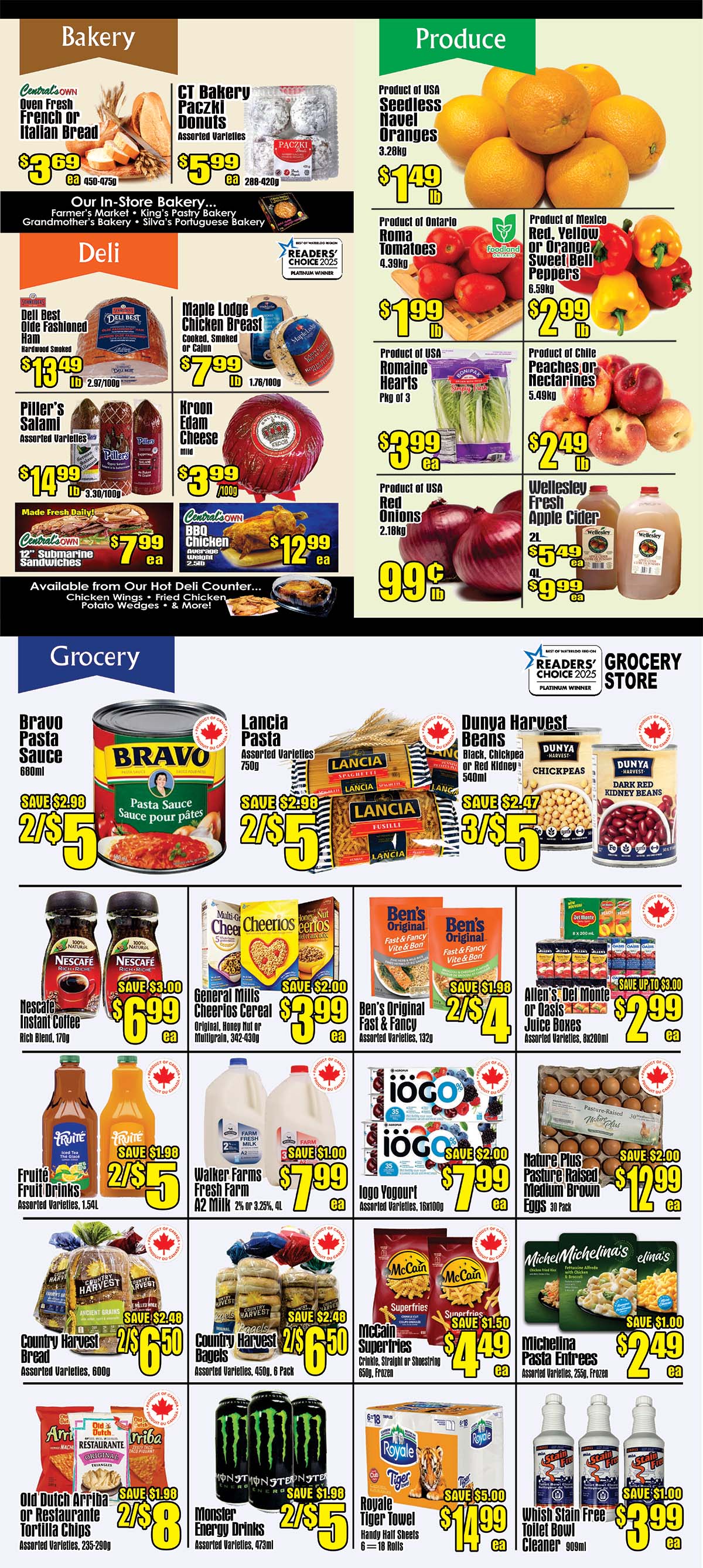 Central Fresh Market - Weekly Flyer Specials from Jan 15th to Jan 22nd ...