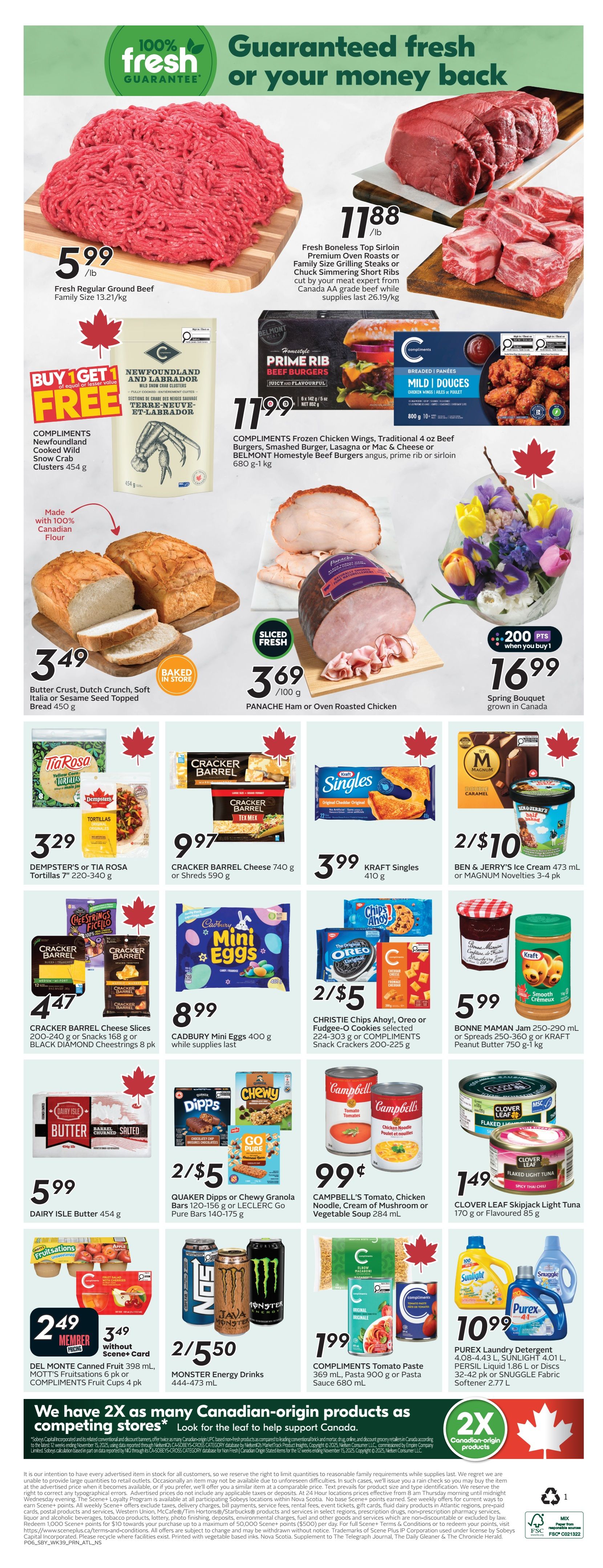 Sobeys Atlantic Canada Weekly Flyers | Flyers Online