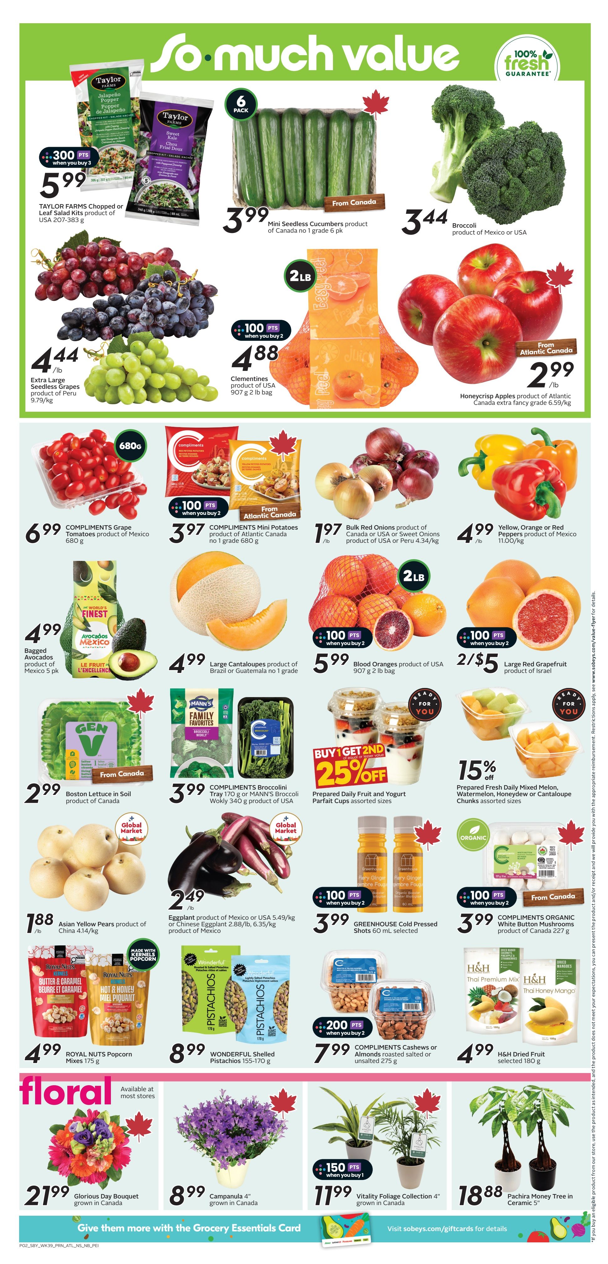 Sobeys Atlantic Canada Weekly Flyers | Flyers Online