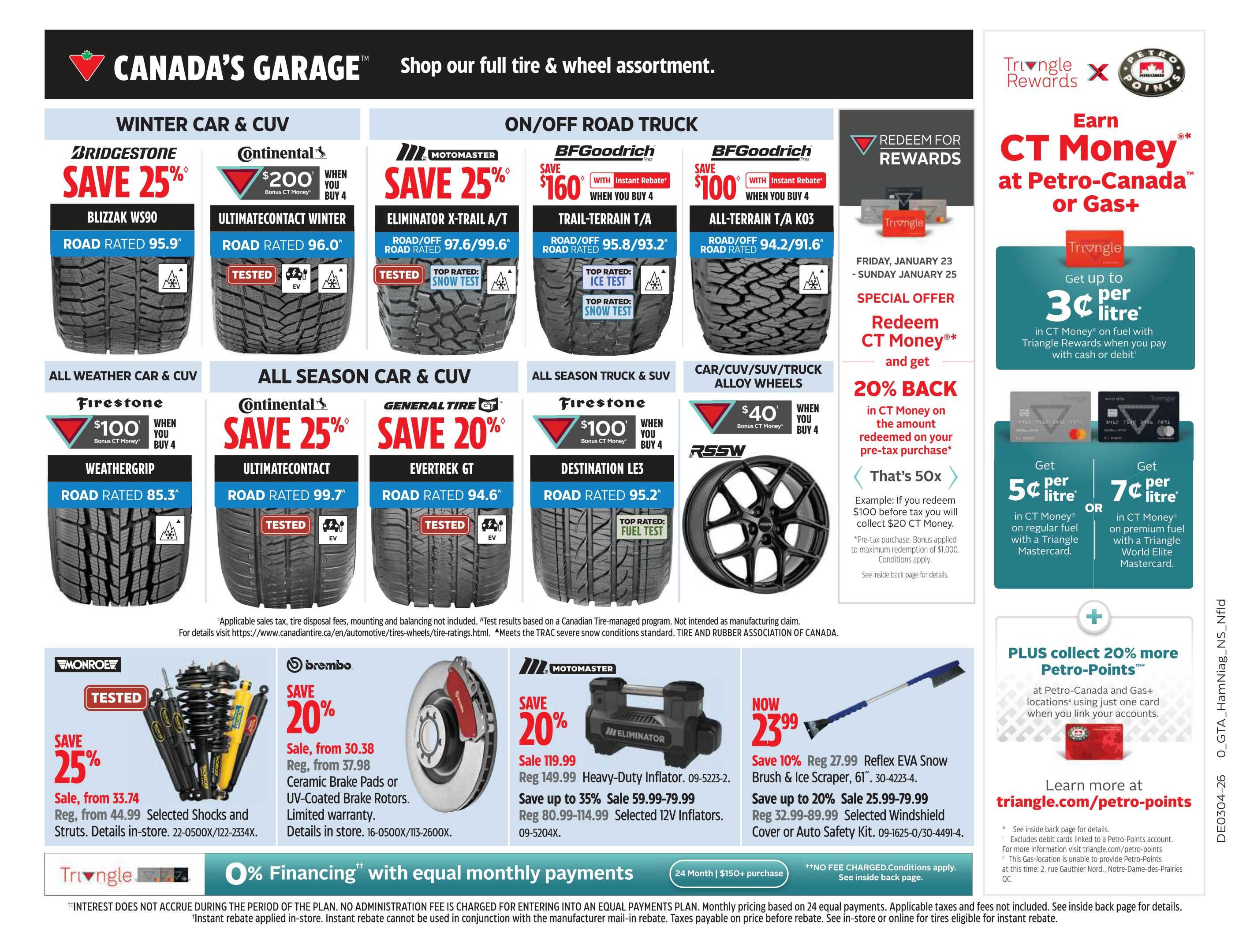 Canadian Tire Ontario Weekly Flyers | Flyers Online