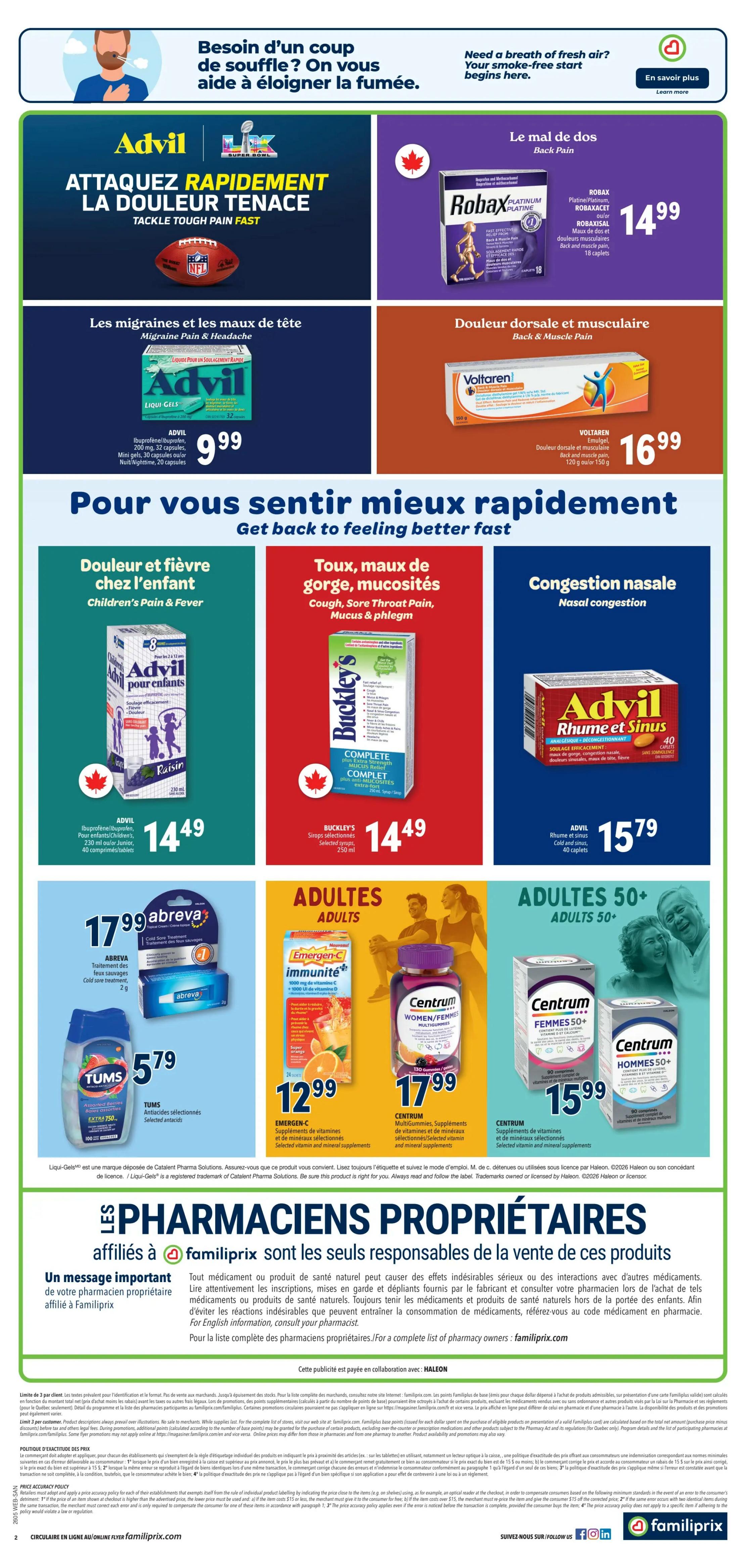 Familiprix - Health Flyer from Jan 29th to Feb 4th 2026 - Flyers Online