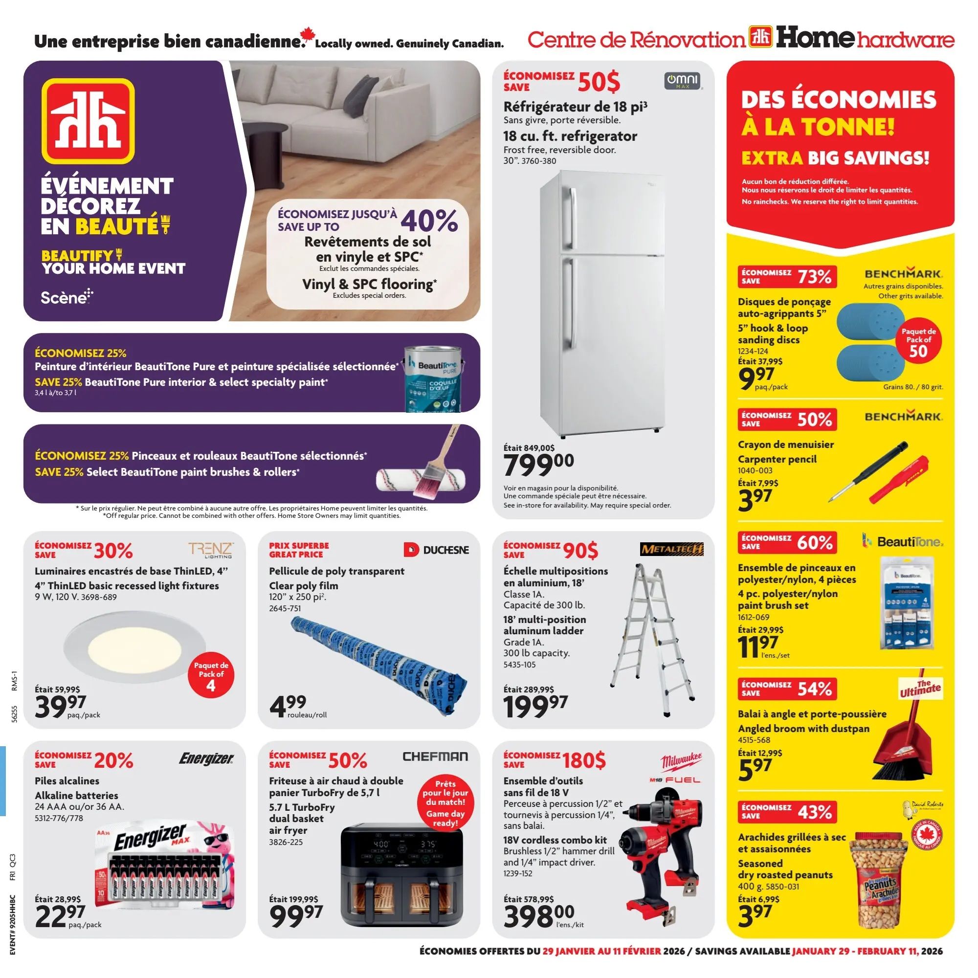 Home Hardware - Quebec - Building Centre Flyer from Jan 29th to Feb ...
