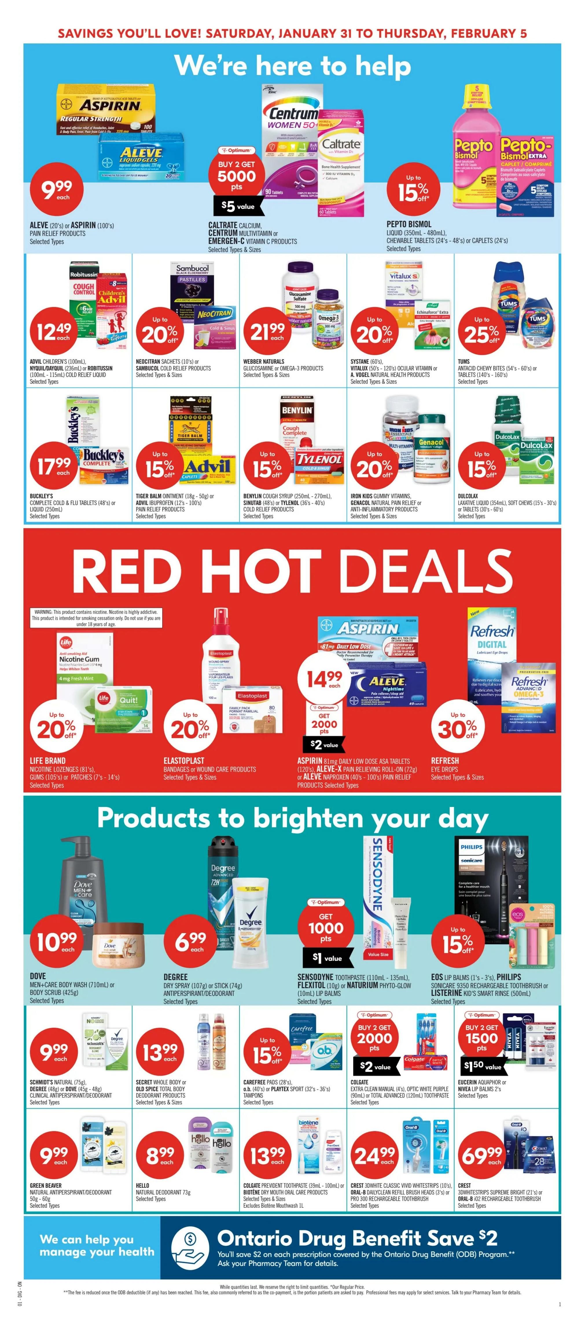 Shoppers Drug Mart Ontario Weekly Flyers | Flyers Online