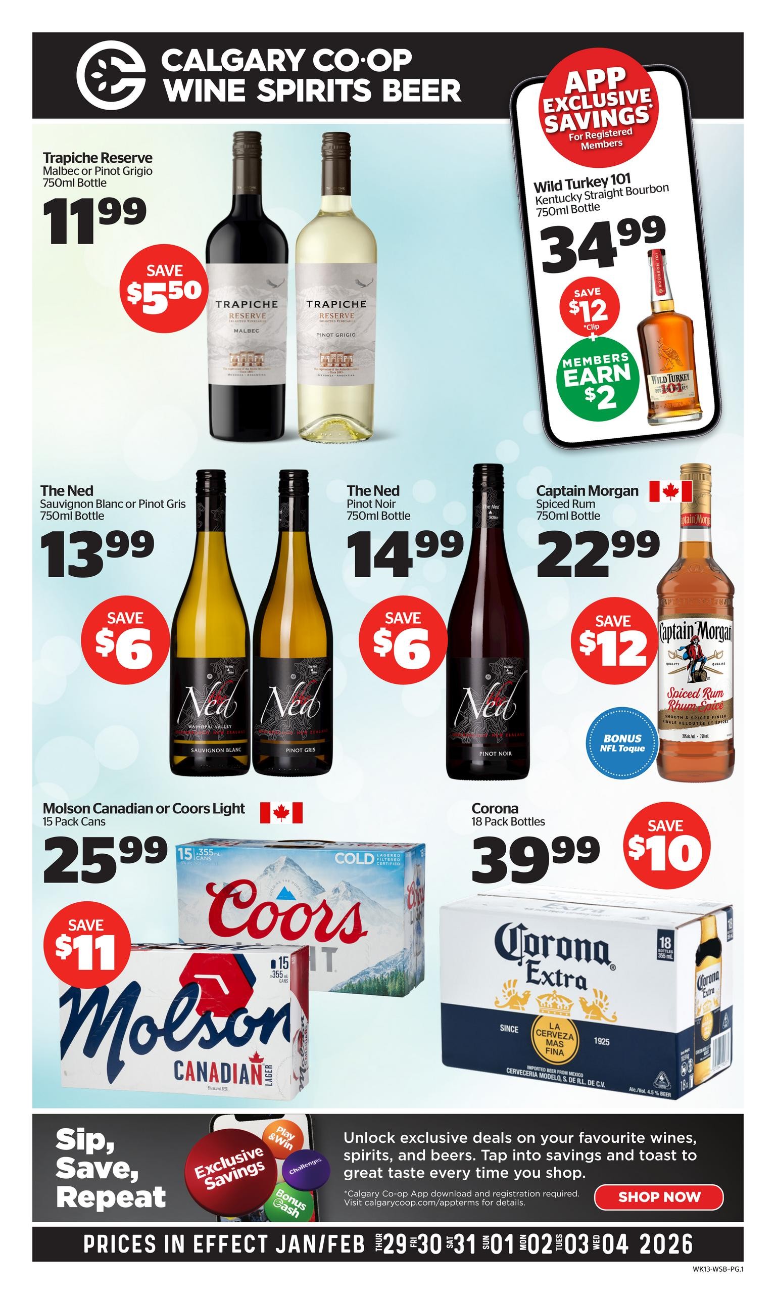 Calgary Co-op - Wine Spirits Beer Flyer from Jan 29th to Feb 4th 2026 ...