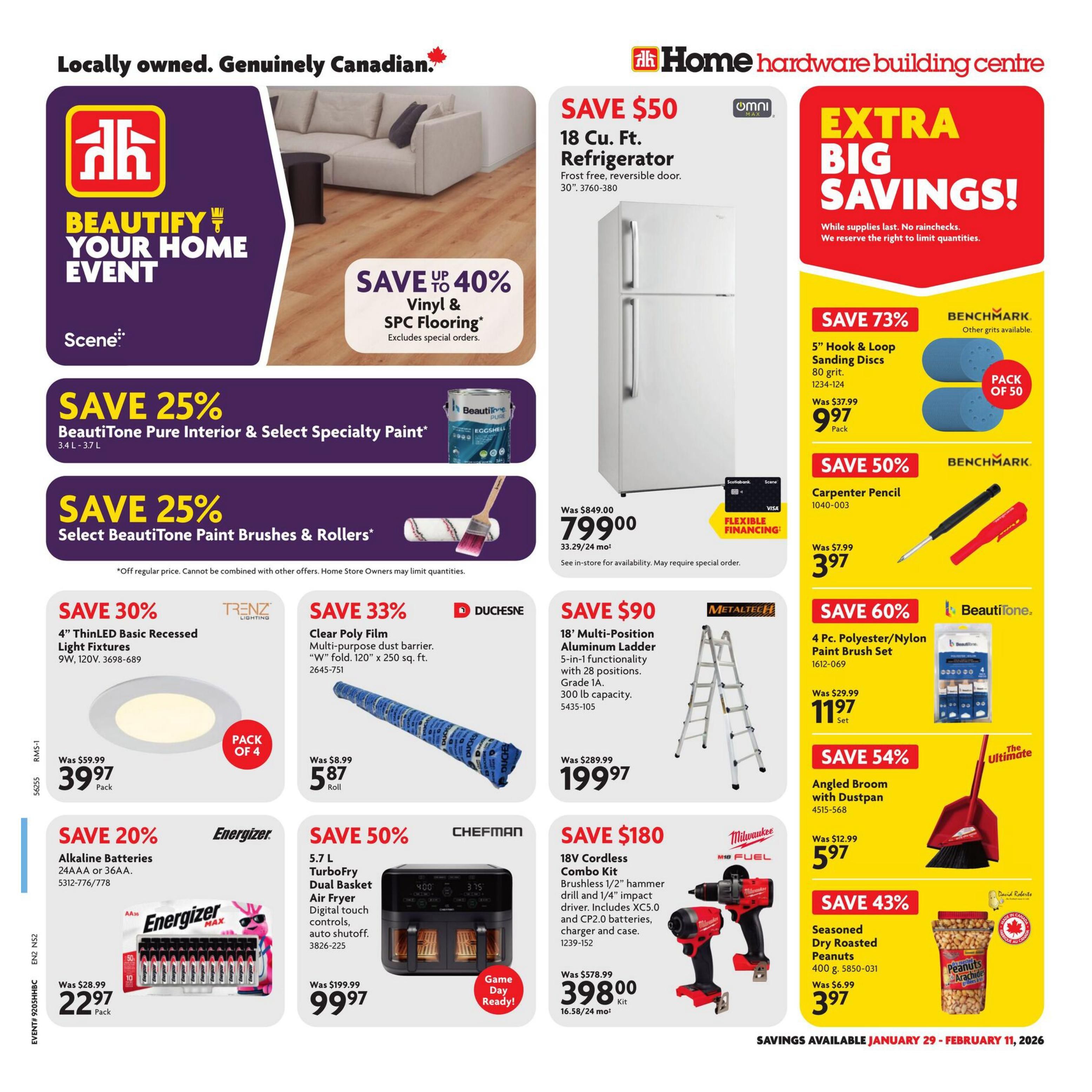Home Hardware - Atlantic - Building Centre Flyer from Jan 29th to Feb ...