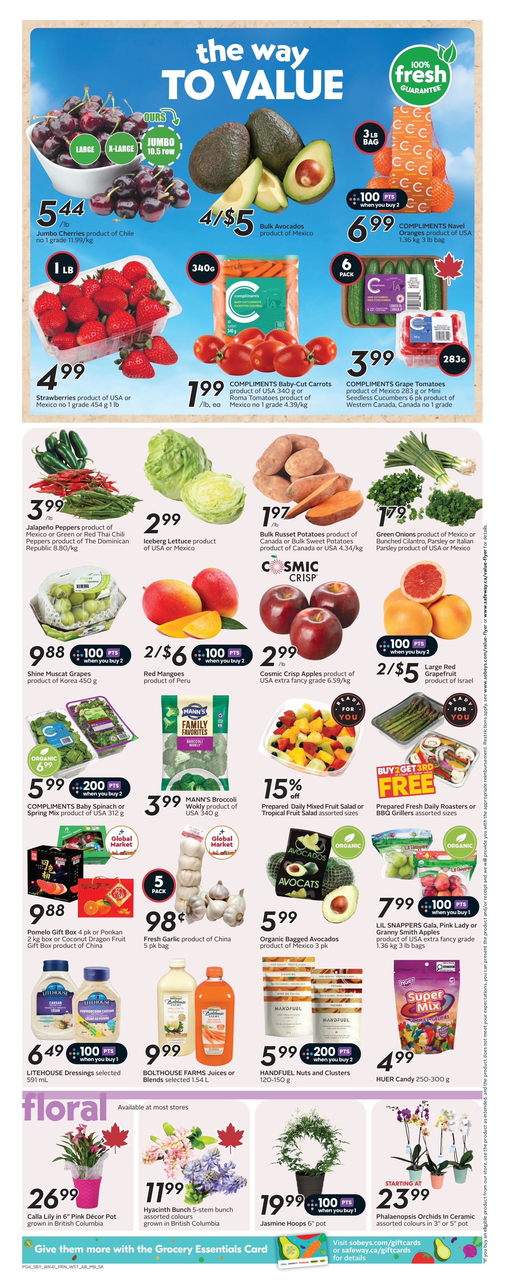 Sobeys Manitoba Weekly Flyers | Flyers Online