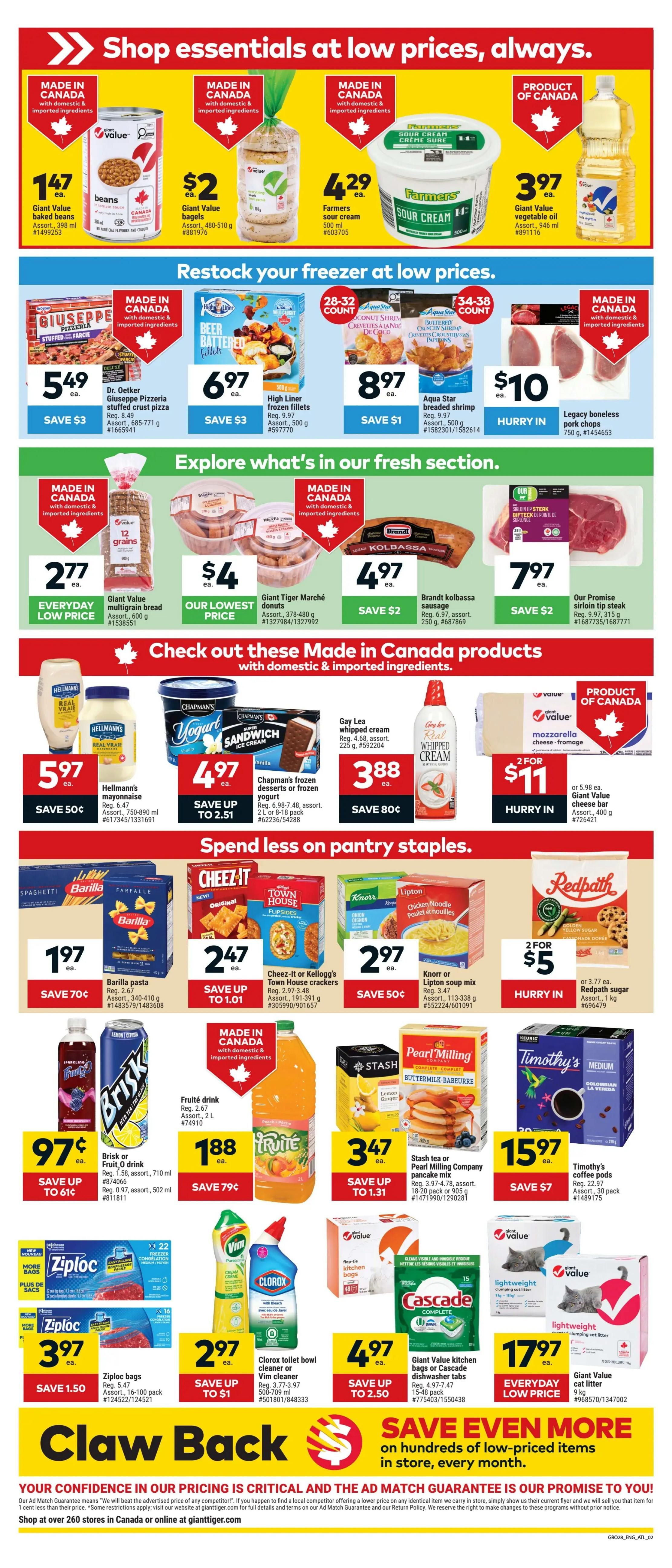 Giant Tiger Atlantic Canada Weekly Flyers | Flyers Online