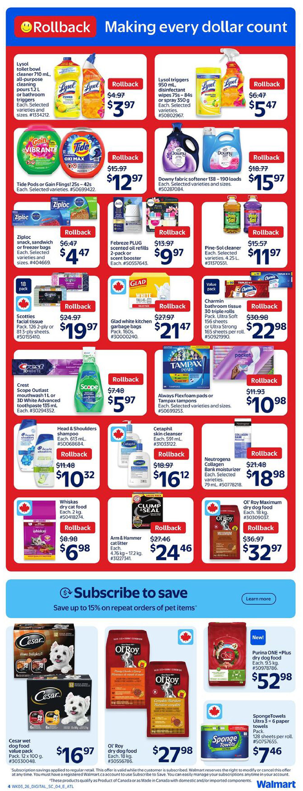 Walmart Canada Ontario Weekly Flyers | Flyers Online
