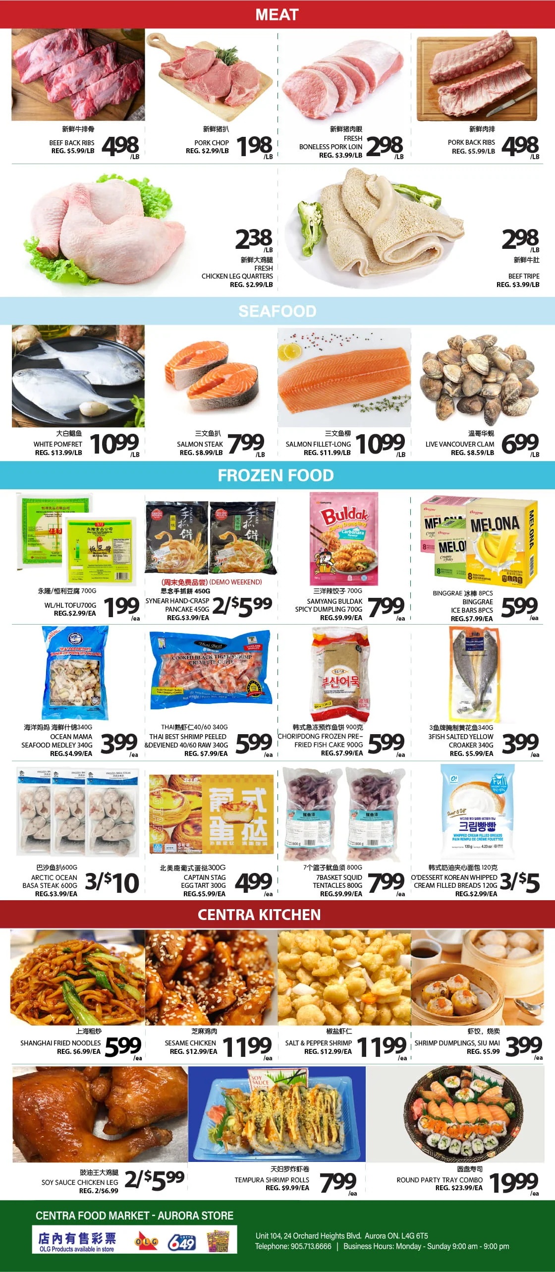 Centra Food Market Aurora Weekly Flyers | Flyers Online