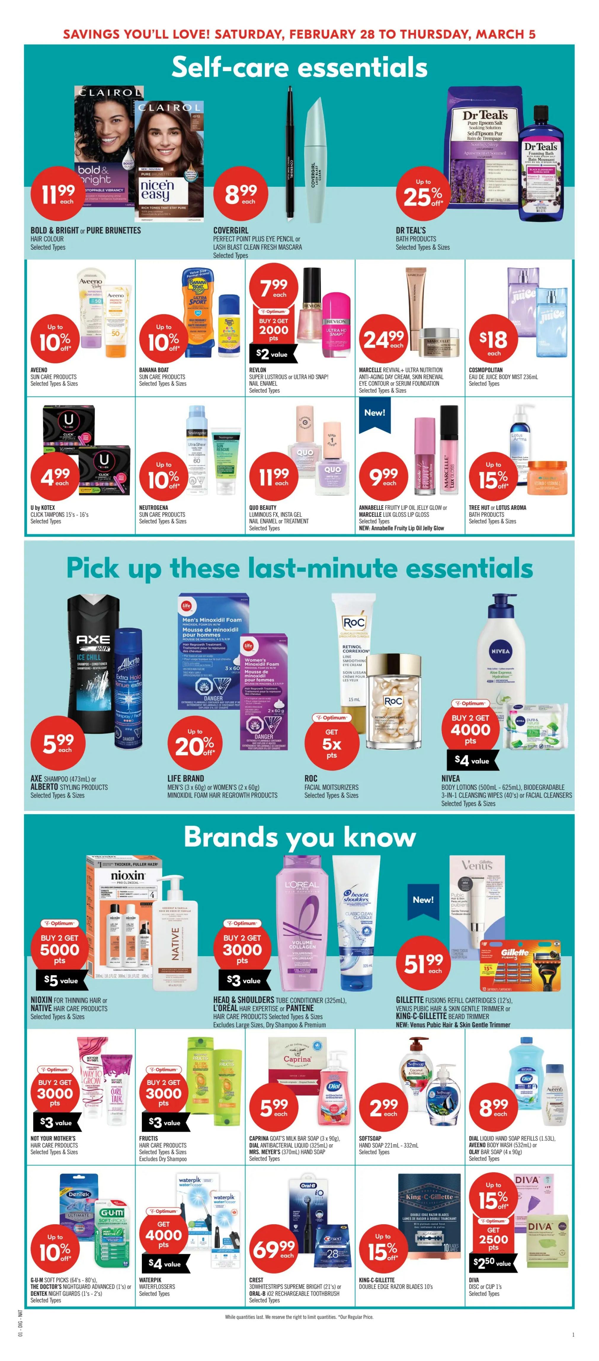 Shoppers Drug Mart Ontario Weekly Flyers | Flyers Online
