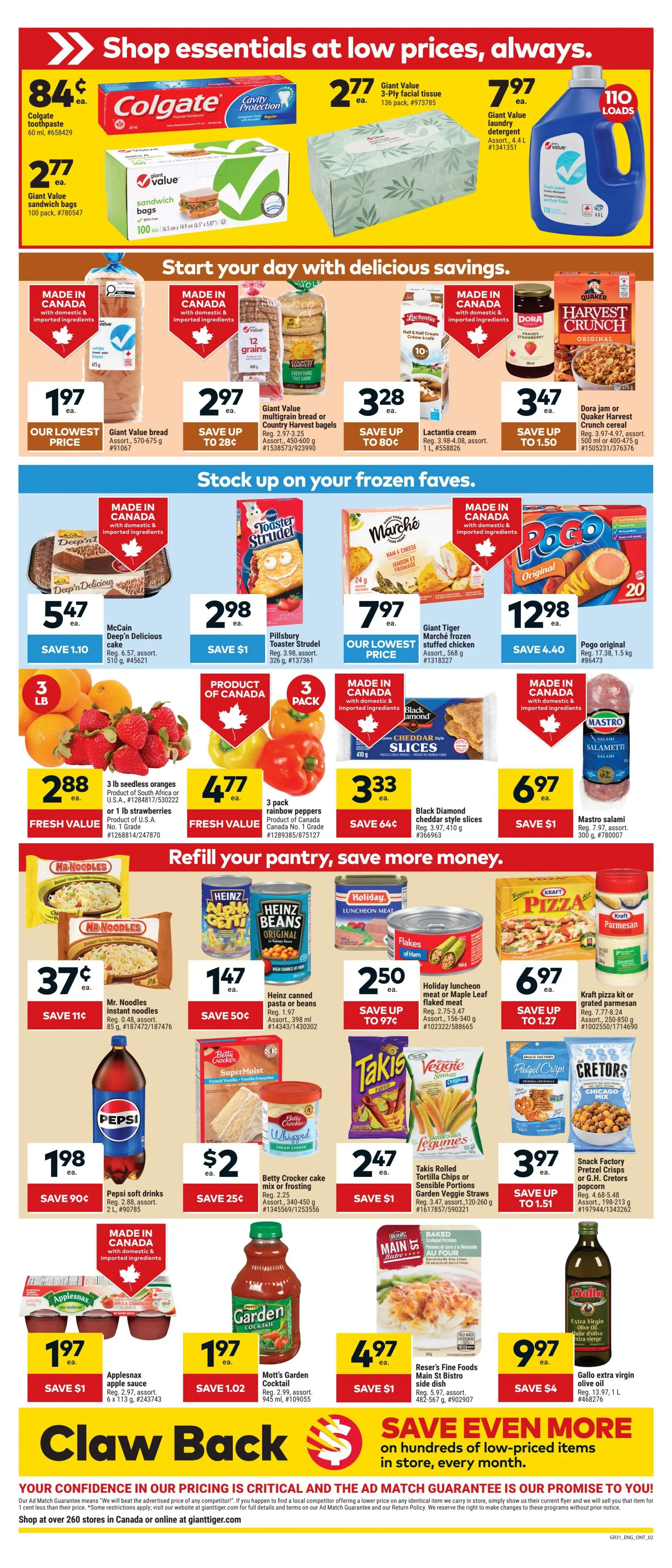 Giant Tiger Ontario Weekly Flyers | Flyers Online