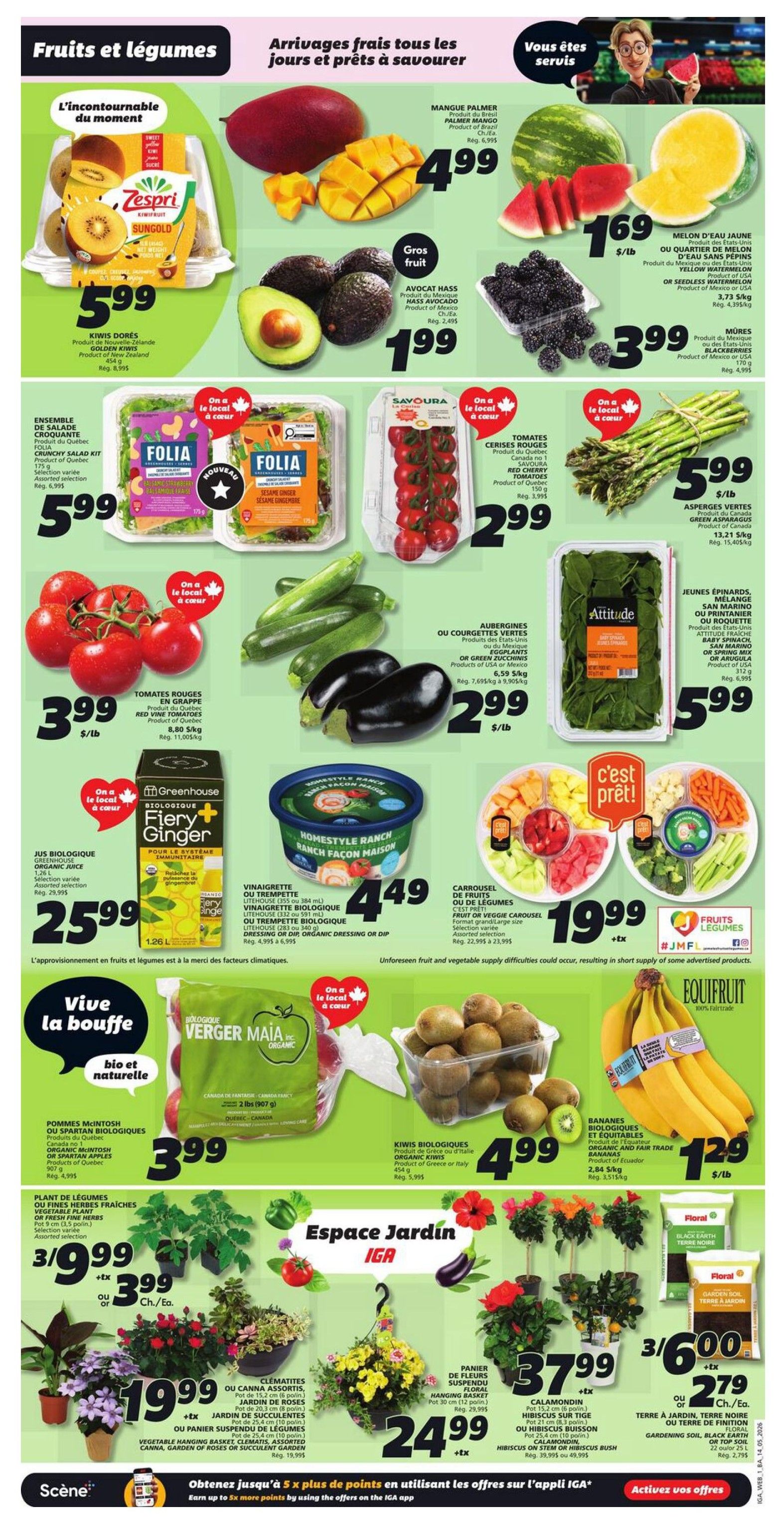 IGA New Brunswick Weekly Flyers - May 14th to May 20th 2026