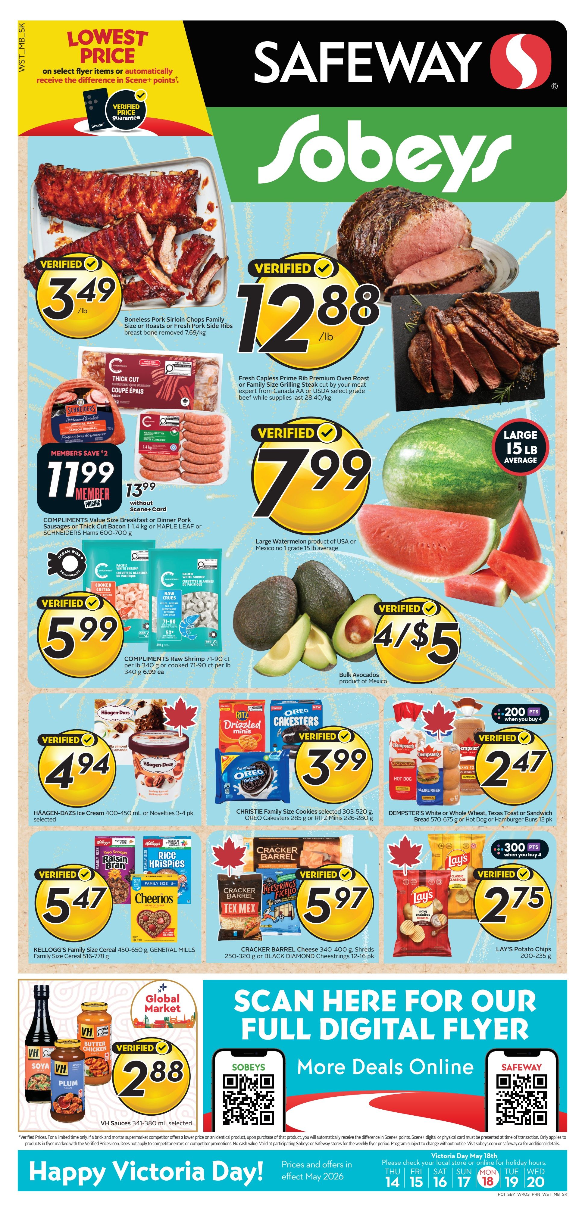 Sobeys Saskatchewan Weekly Flyers - May 14th to May 20th 2026