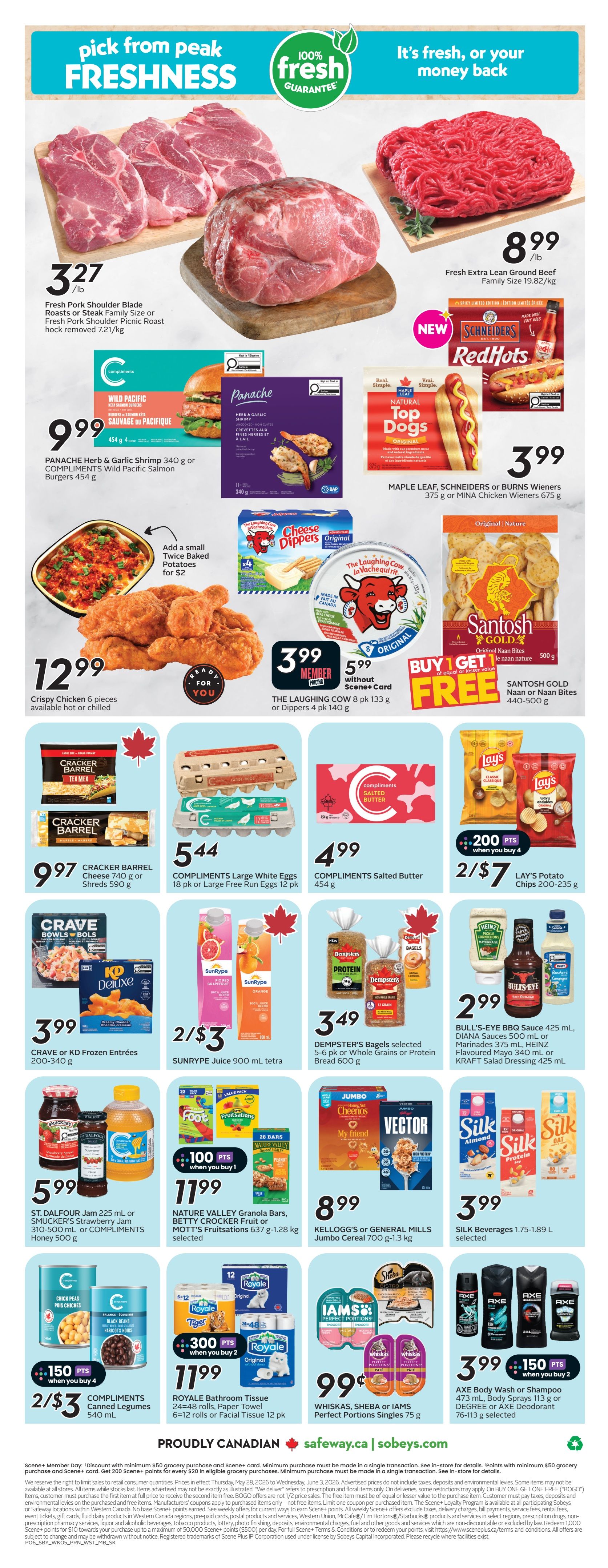 Sobeys Saskatchewan Weekly Flyers - May 28th to Jun 3rd 2026