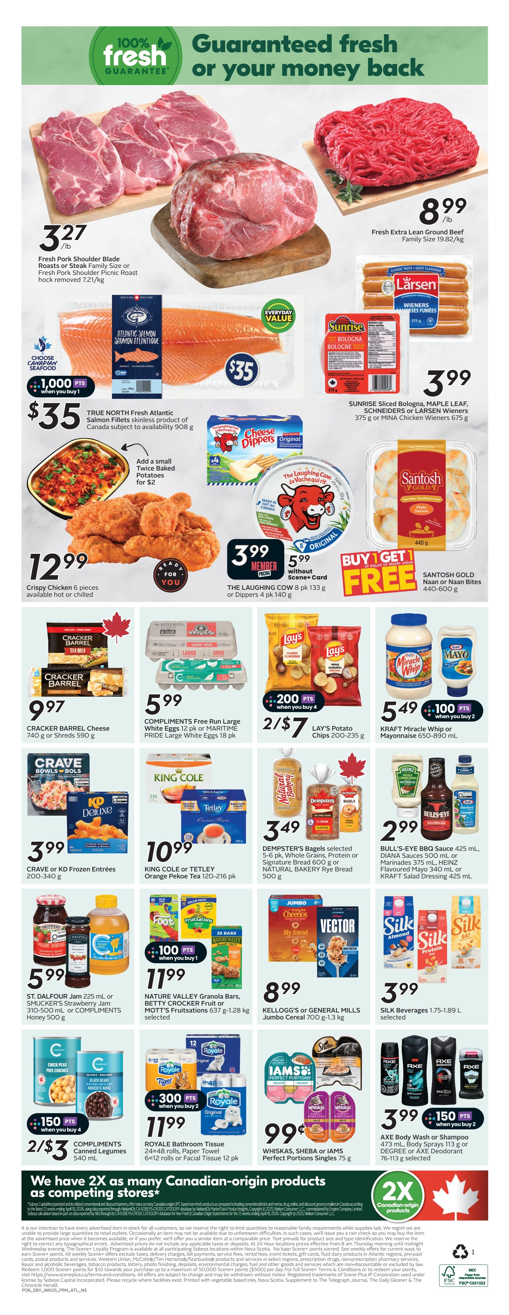 Sobeys Atlantic Canada Weekly Flyers - May 28th to Jun 3rd 2026