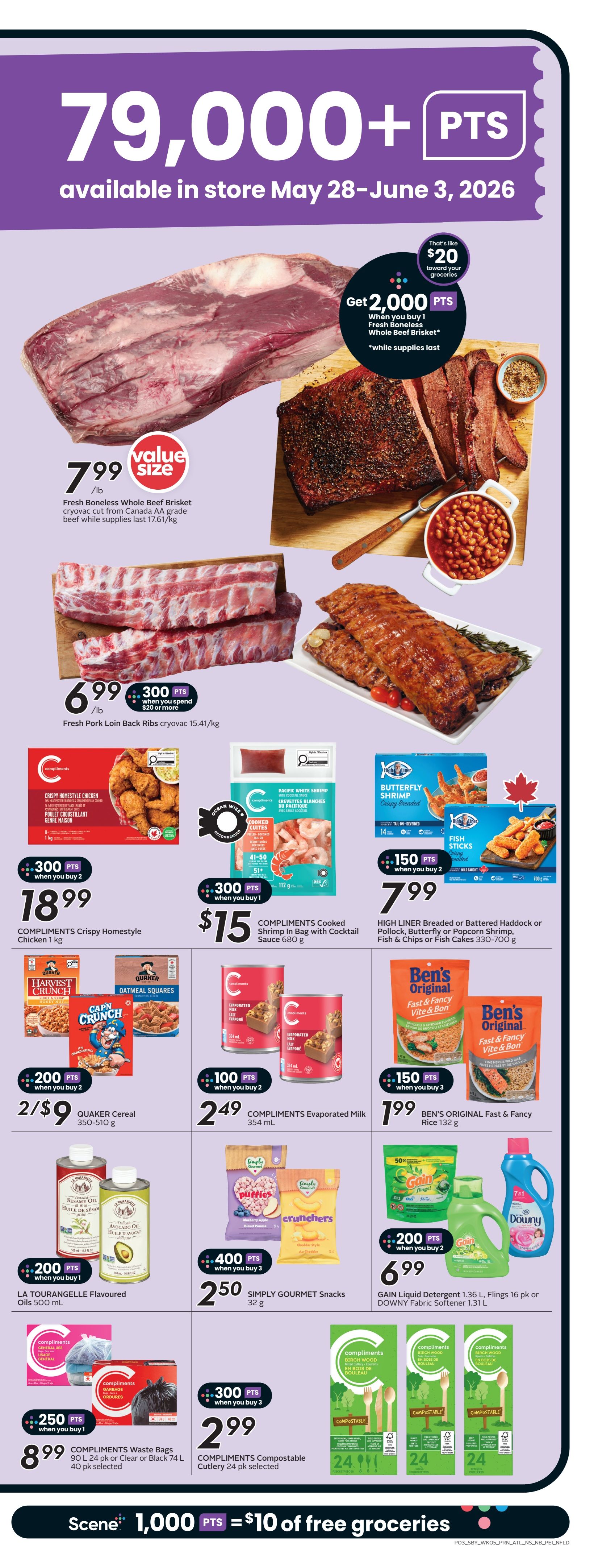Sobeys Atlantic Canada Weekly Flyers - May 28th to Jun 3rd 2026
