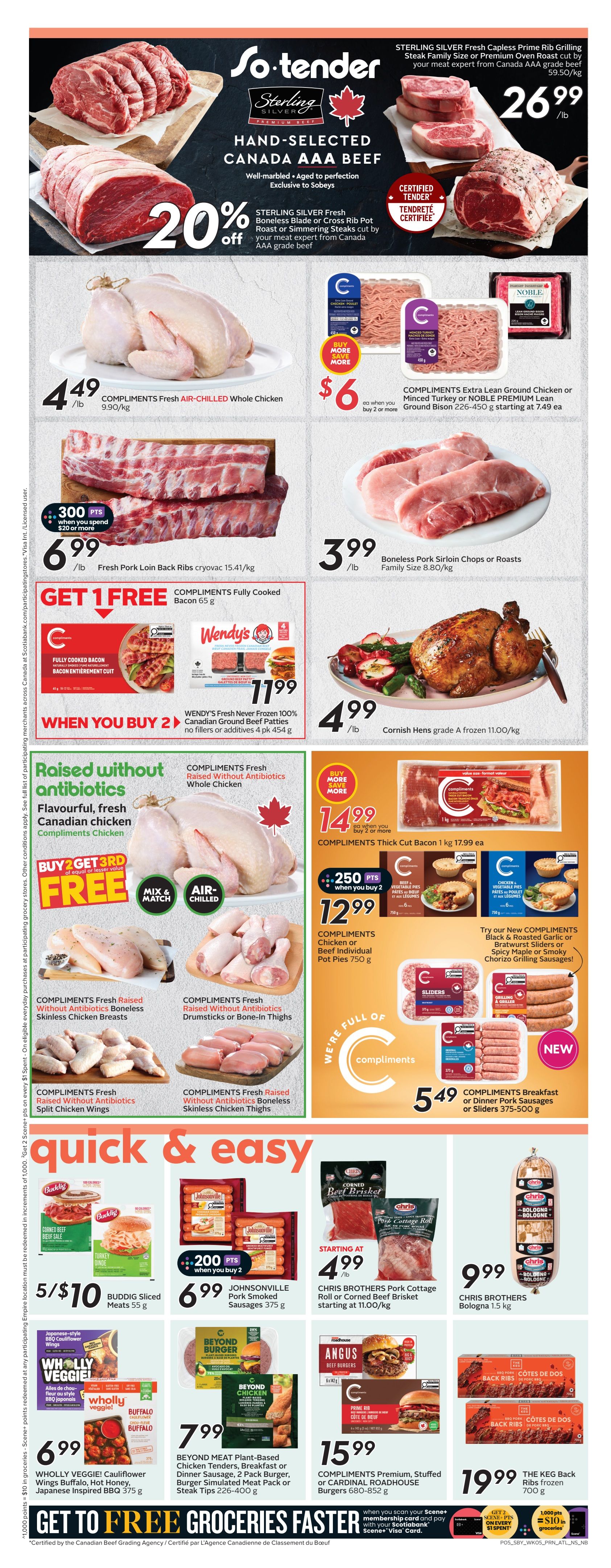 Sobeys Atlantic Canada Weekly Flyers - May 28th to Jun 3rd 2026