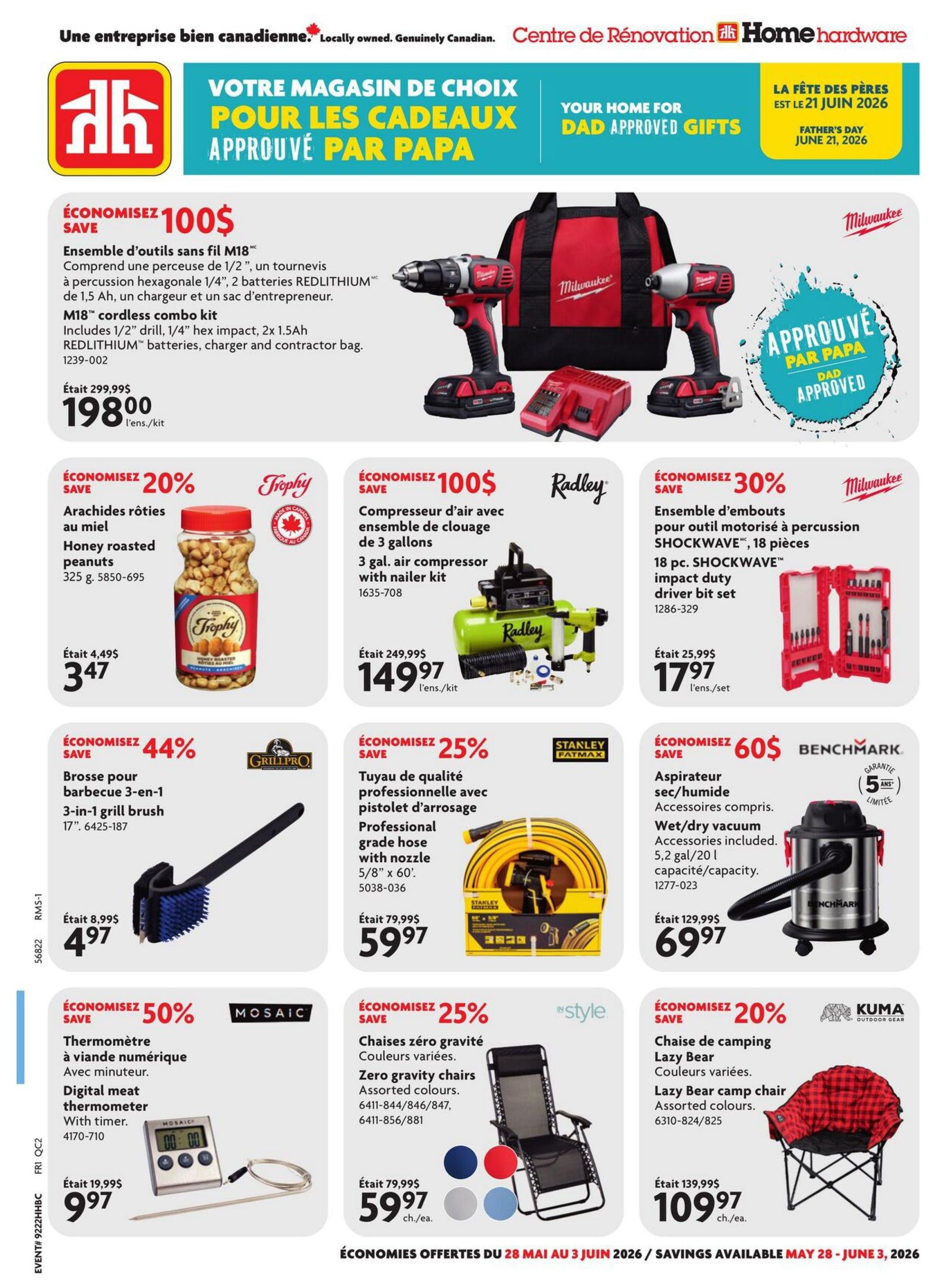Home Hardware - Quebec - Building Centre Flyer from May 28th to Jun 3rd ...