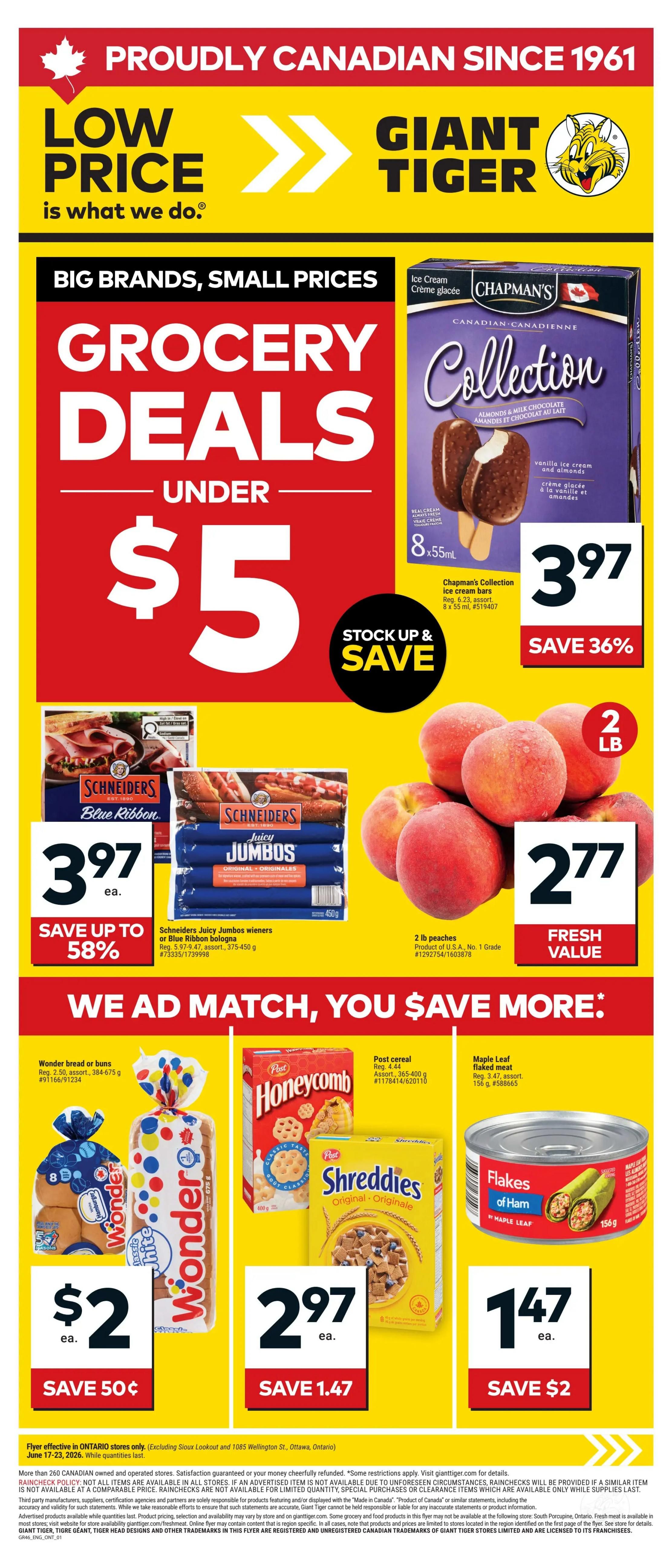 Giant Tiger Ontario Weekly Flyers