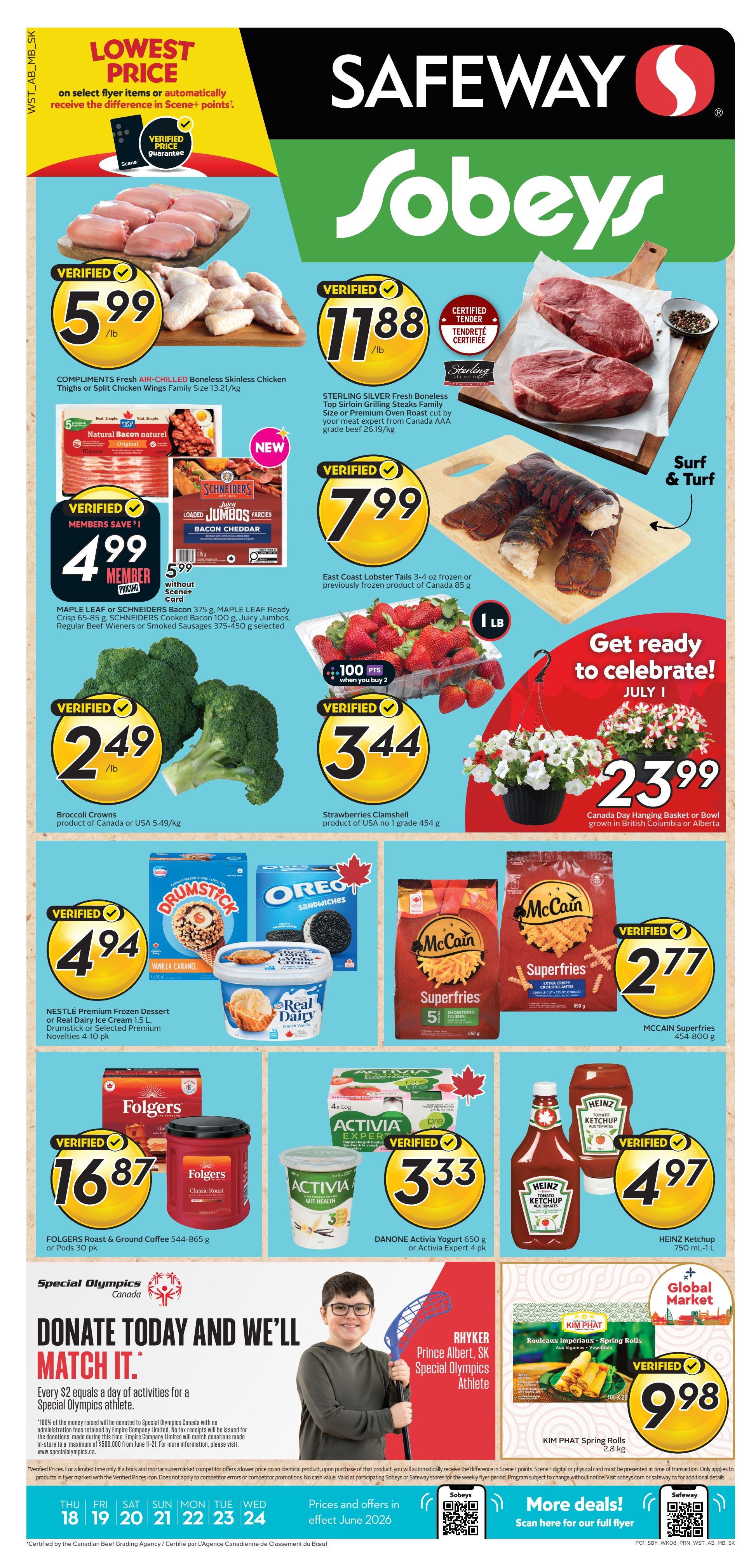 Sobeys Alberta Weekly Flyers - Jun 18th to Jun 24th 2026
