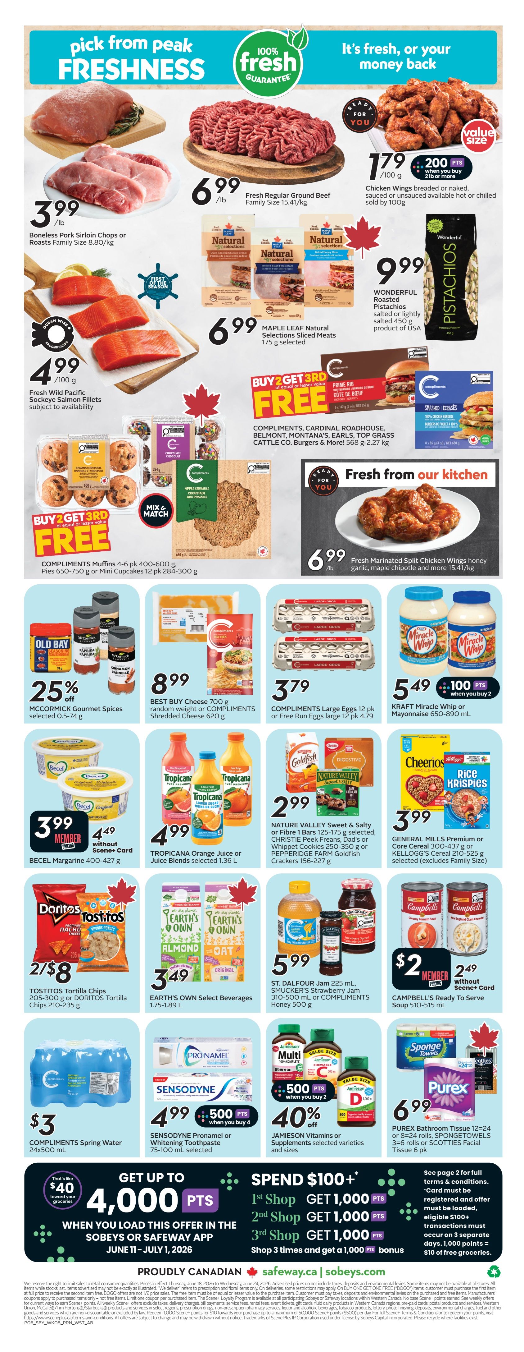 Sobeys Alberta Weekly Flyers - Jun 18th to Jun 24th 2026