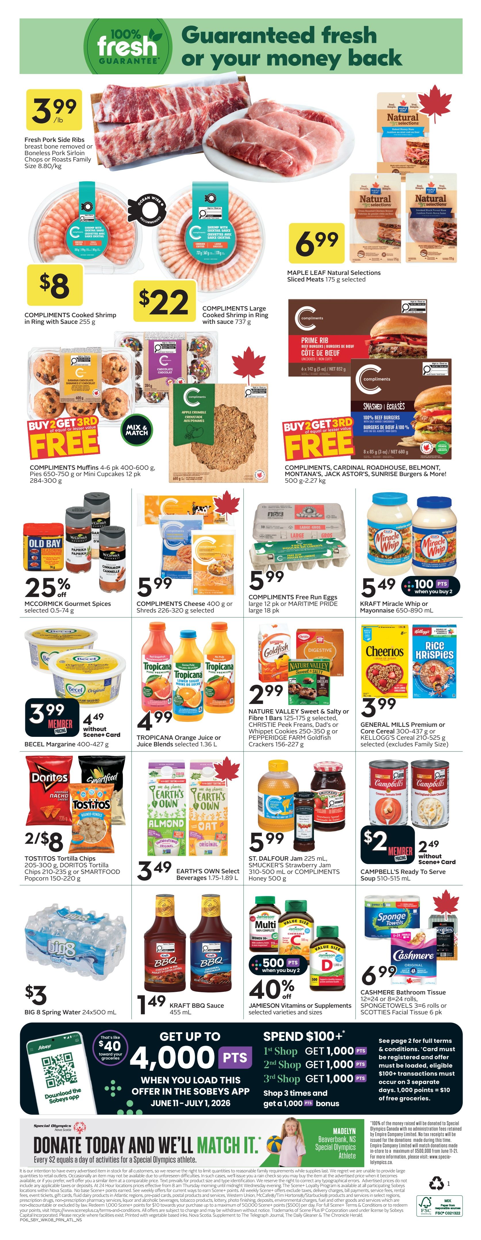 Sobeys Atlantic Canada Weekly Flyers - Jun 18th to Jun 24th 2026