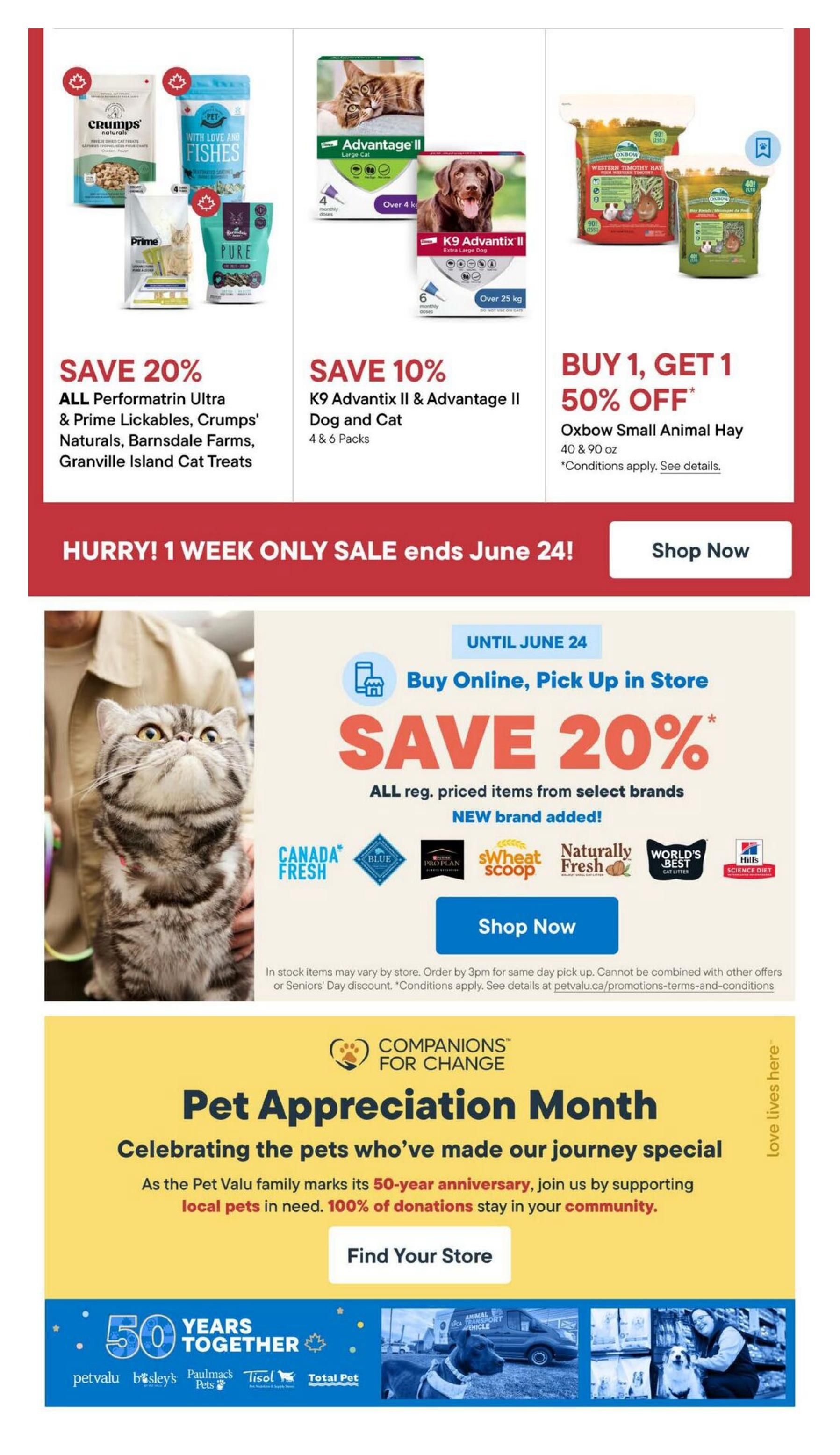 Total Pet - Weekly Flyer Specials from Jun 18th to Jun 24th 2026 ...
